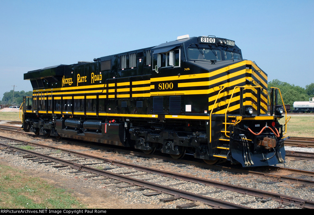 NS 8100, GE ES44AC, Nickel Plate Road Heritage Unit